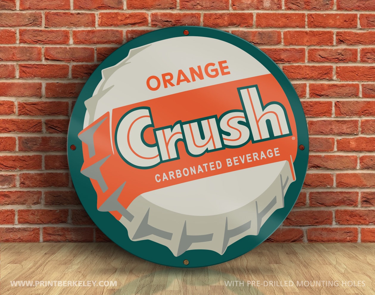 Vintage Orange Crush Logo