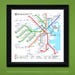 Washington DC Metro Map 2024 Updated (16x12 Heavyweight Art Print) - Etsy