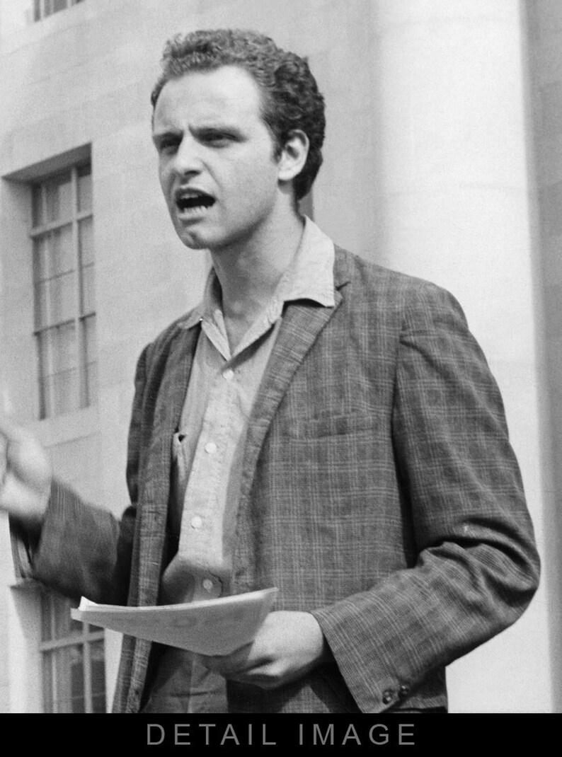 Mario Savio – Sproul Hall – UC Berkeley "free Speech Movement" (12x18 ...
