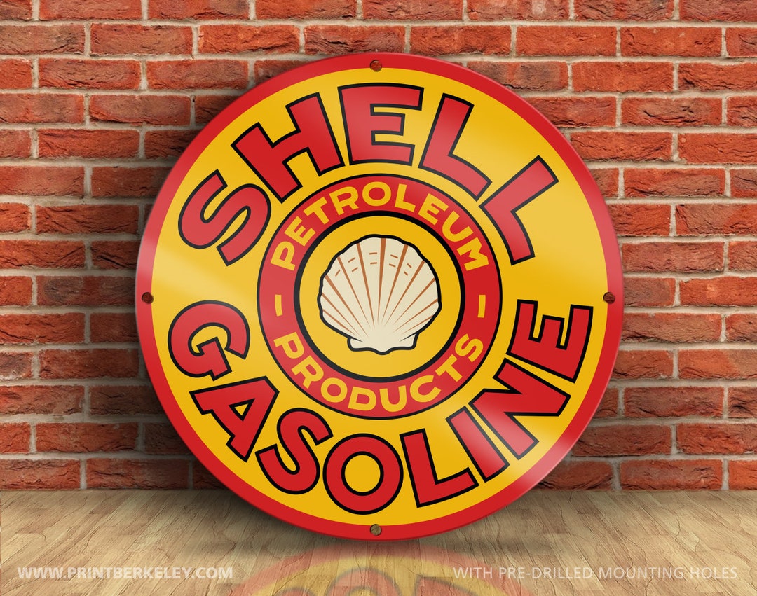 Shell Gasoline – Petroleum Products – Petroliana Vintage Reproduction ...
