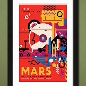 NASA JPL "mars" Visions of the Future (12x18 Heavyweight Art Print) - Etsy