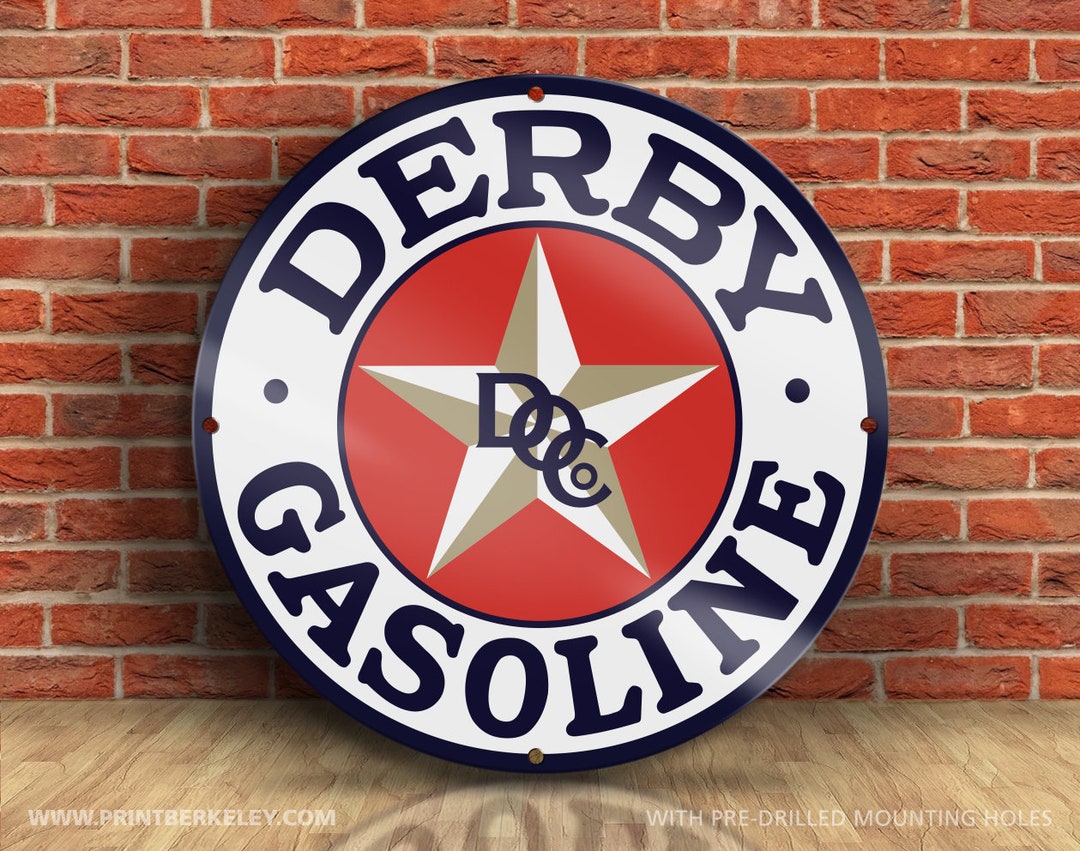 Derby Gasoline (DOC – Derby Oil Co.) Version 2 – Petroliana Vintage ...