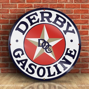 Derby Gasoline (DOC – Derby Oil Co.) Version 2 – Petroliana Vintage ...