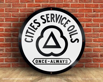 Miniature Scale Model Cities Service Gas Station Signs - Etsy