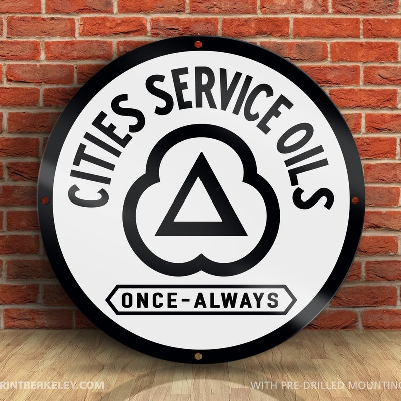 Service Station Sign - Etsy