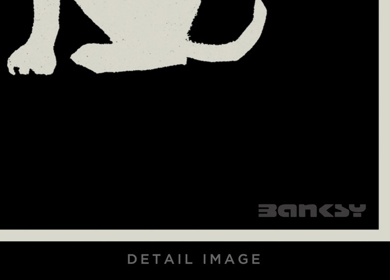 Banksy Dog Bazooka 18x12 Heavyweight Print - Etsy