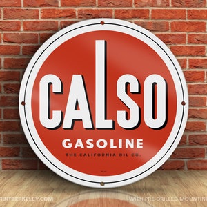 Calso Gasoline – the California Oil Co. – Petroliana Vintage ...