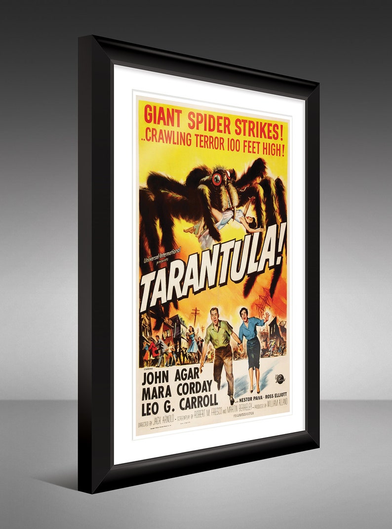 Tarantula 1955 Movie Poster 12x18 Heavyweight Art Print - Etsy