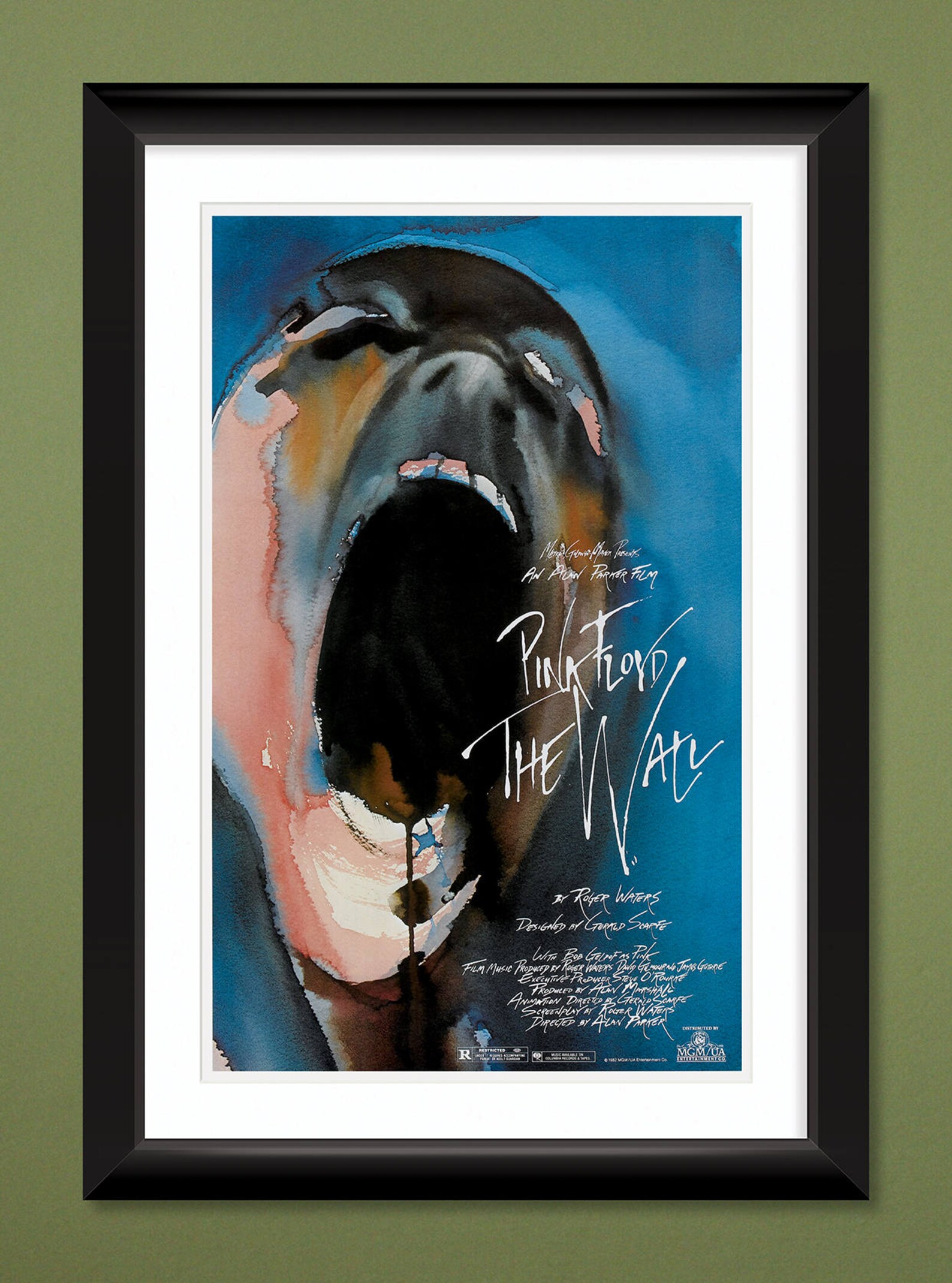 Pink Floyd – the Wall Movie Poster 1982 (12x18 Heavyweight Art Print ...