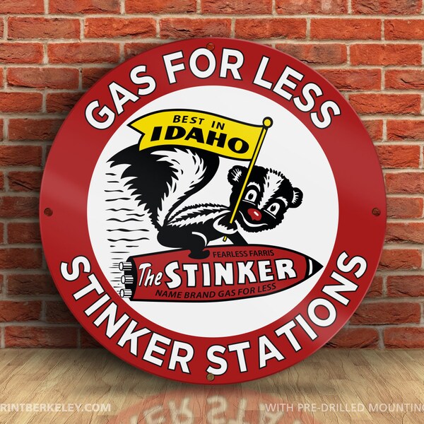 Reproduction Gas Station Sign - Etsy