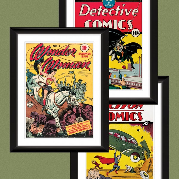 Comic Book Art - Etsy