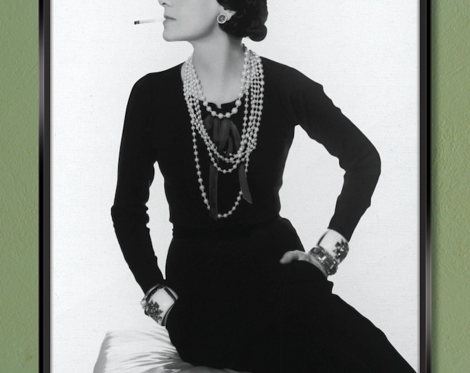 Coco Chanel Photo by Man Ray (portrait De Coco Chanel Par Man Ray ...