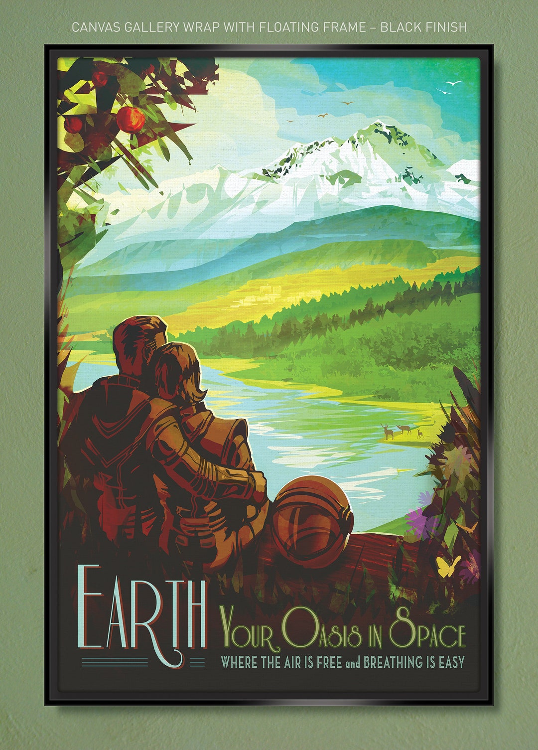 Earth – NASA JPL "visions of the Future" Primary Art Only – Gallery ...