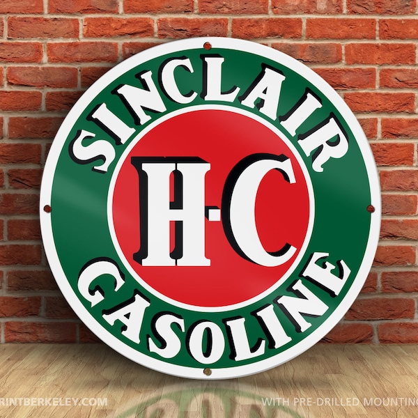 Vintage Sinclair Gas Station Signs - Etsy