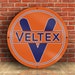 Veltex Petroliana Vintage Reproduction Gas Station Sign 23.5 Round ...