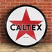 Caltex California Texas Oil Company Petroliana Vintage Reproduction Gas ...