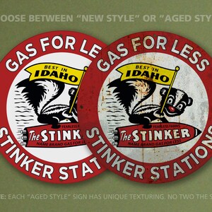 The Stinker – Stinker Stations – Petroliana Vintage Reproduction Gas ...