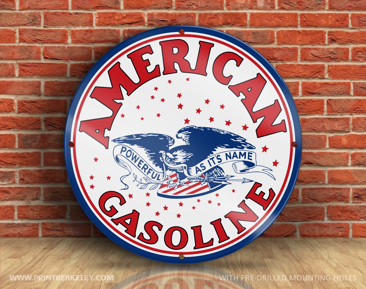 American Gasoline Petroliana Vintage Reproduction Gas | Etsy