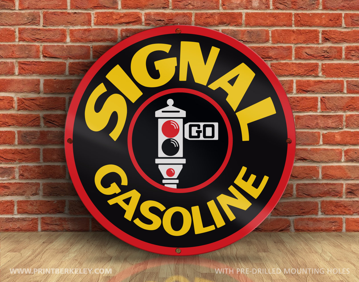 Signal Gasoline Petroliana Vintage Reproduction Gas Station | Etsy