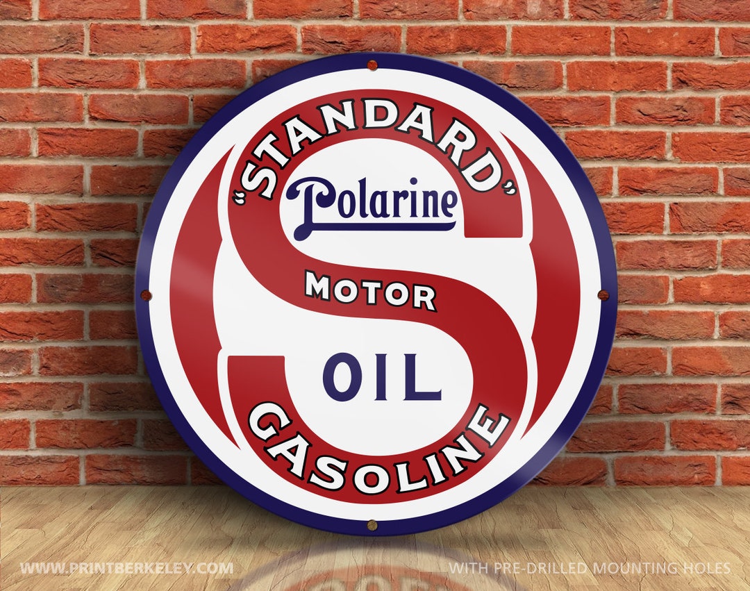 Standard – Polarine Motor Oil – Gasoline – Petroliana Vintage ...