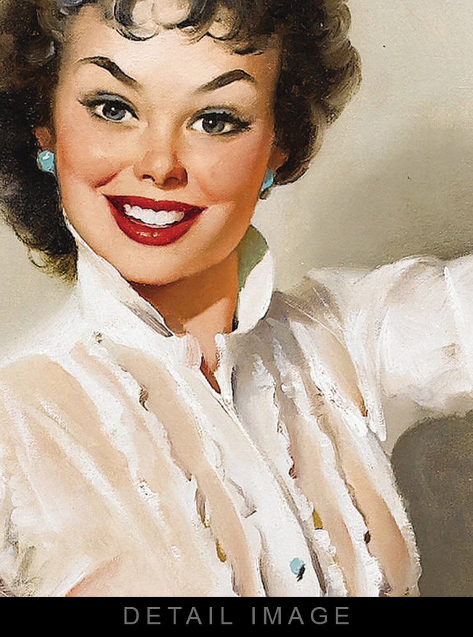 Gil Elvgren A Neat Package 1961 12x18 Heavyweight Art Etsy