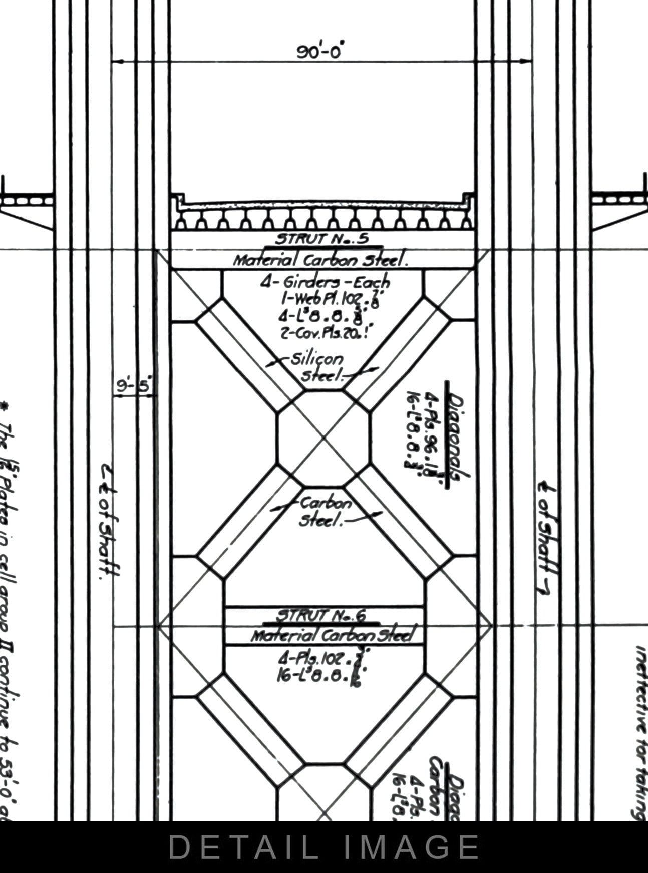 San Francisco Golden Gate Bridge Technical Drawings 1937 - Etsy