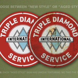 Triple Diamond Service – Petroliana Vintage Reproduction Gas Station ...