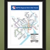 Washington DC Metro Map 2024 Updated 16x12 Heavyweight Art Print - Etsy