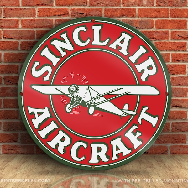 Vintage Sinclair Gas Station Signs - Etsy