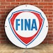 FINA (shield) – Petroliana Vintage Reproduction Gas Station Sign (23.5 ...