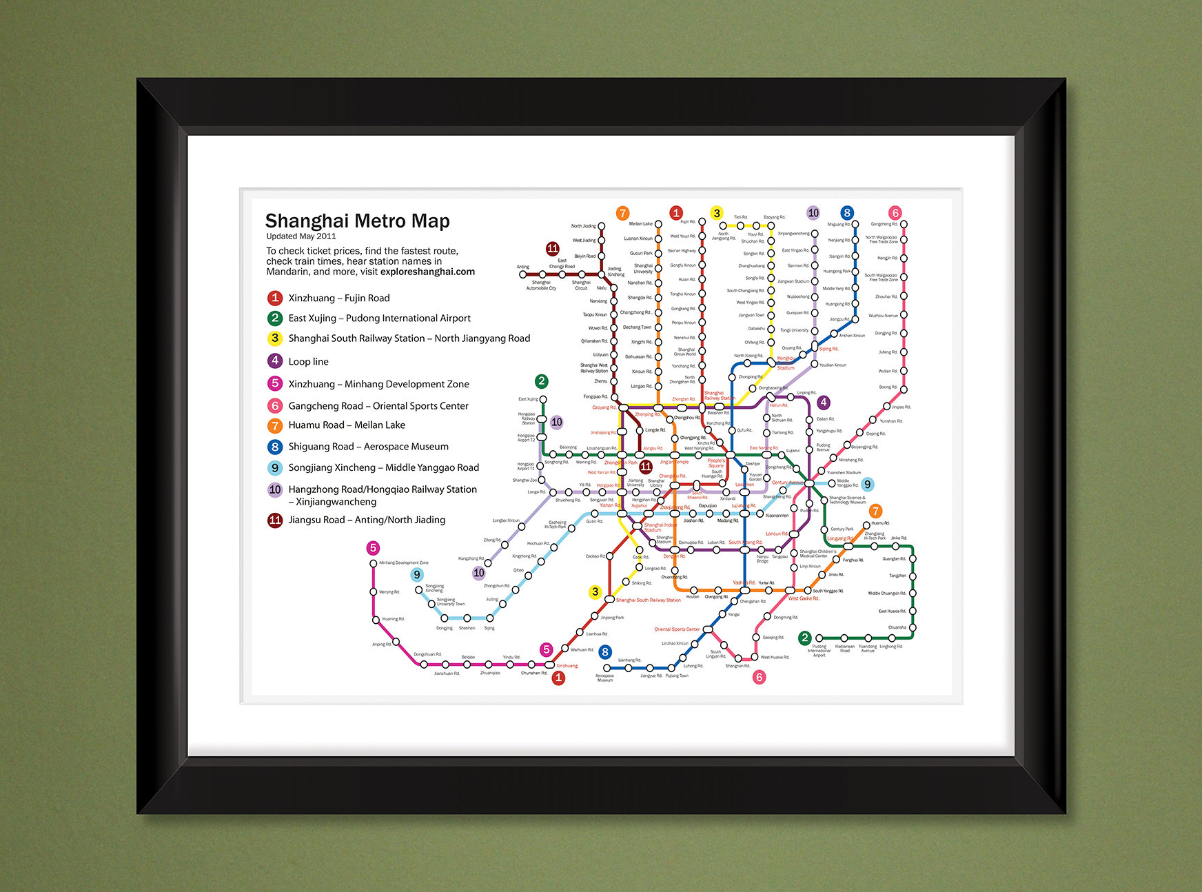 Shanghai Subway System Map Shanghai Interactive Metro Map On The App