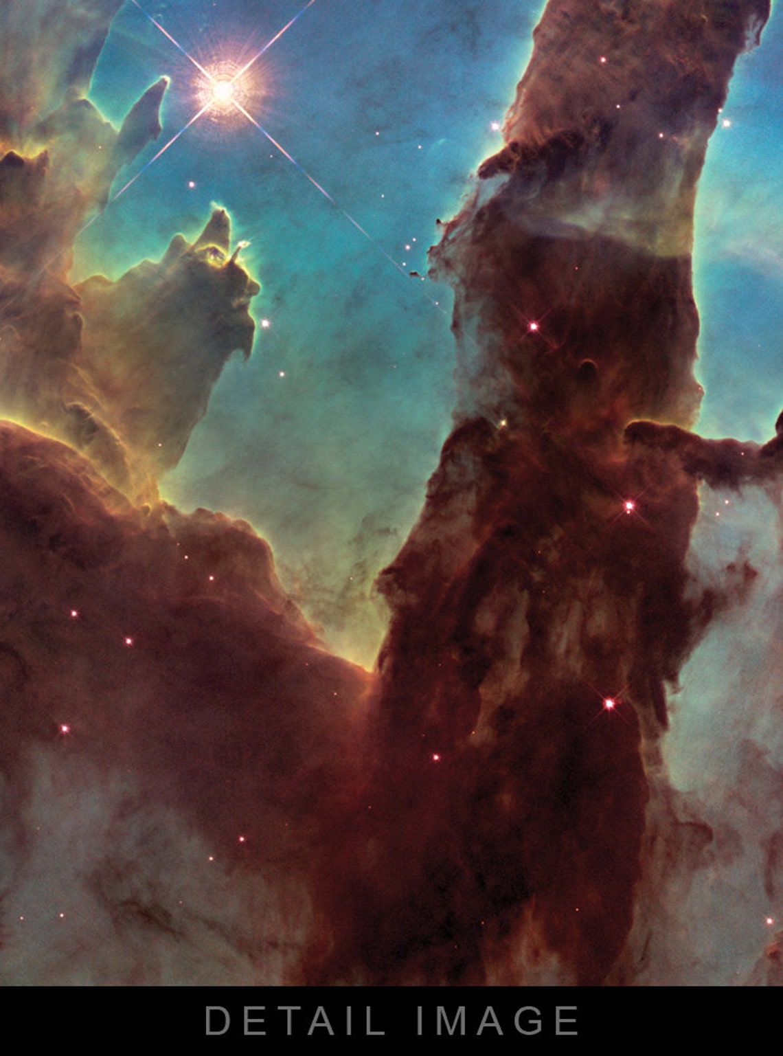 NASA – Pillars of Creation Photo by Hubble Space Telescope (12x18 ...
