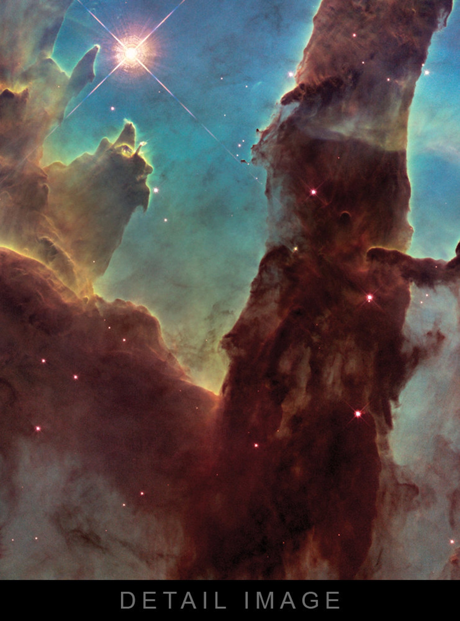 NASA – Pillars of Creation Photo by Hubble Space Telescope (12x18 ...