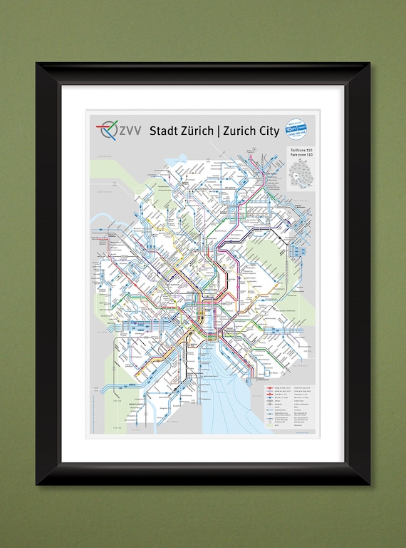 Zvv Route Map – Zvv Network Map – URZGQ