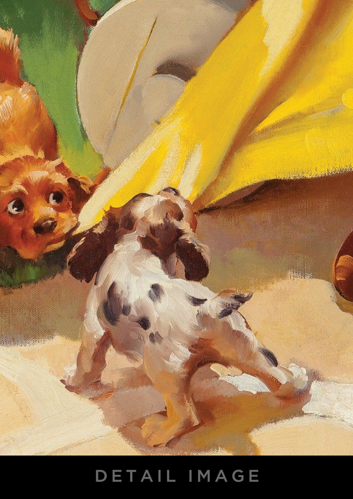 Gil Elvgren Hold Everything Puppy Love Making Friends - Etsy