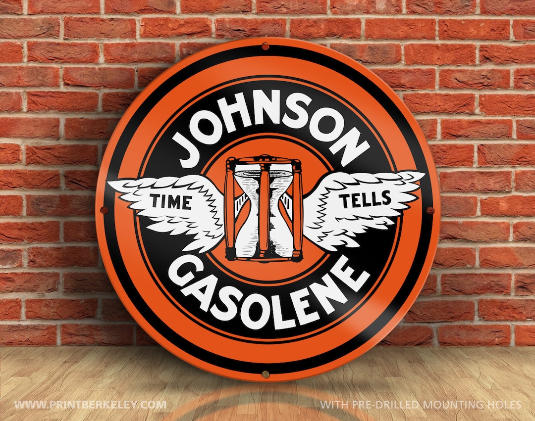 Johnson Gasolene – Time Tells (version 2) Petroliana Vintage ...