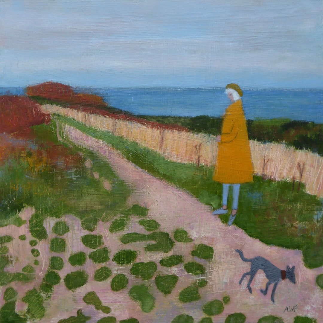 REDUCED Furry Fly Past Oil Painting - Etsy