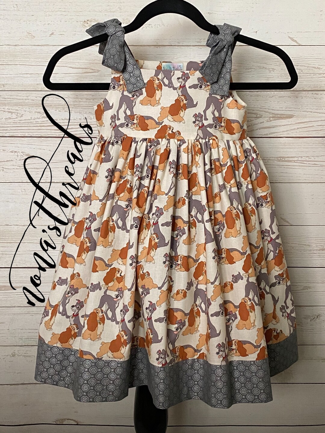 Disneys Lady & the Tramp Dress - Etsy