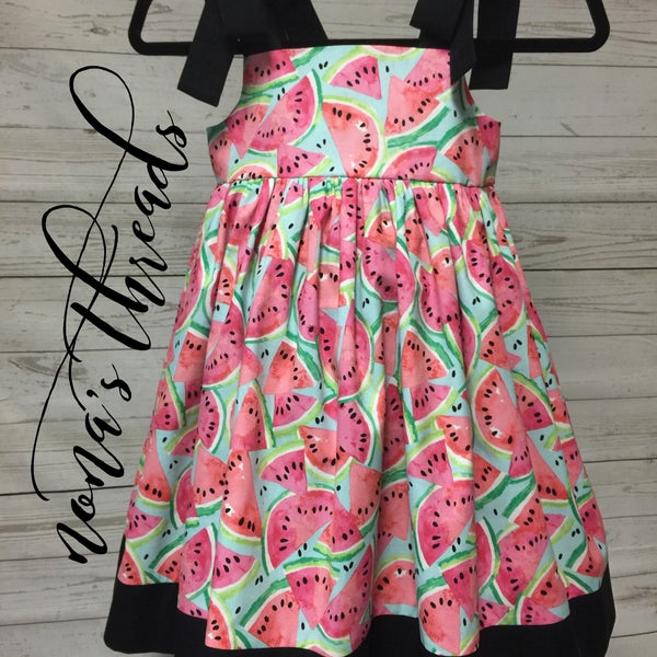 Watermelon Dress - Etsy