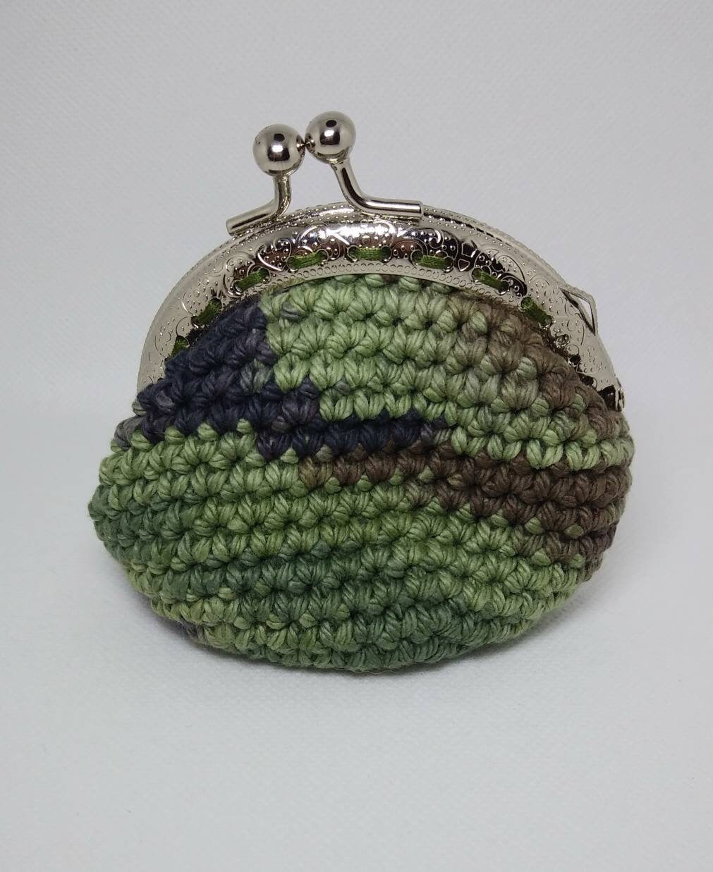 Beautiful Handmade Crochet Change Purse - Etsy
