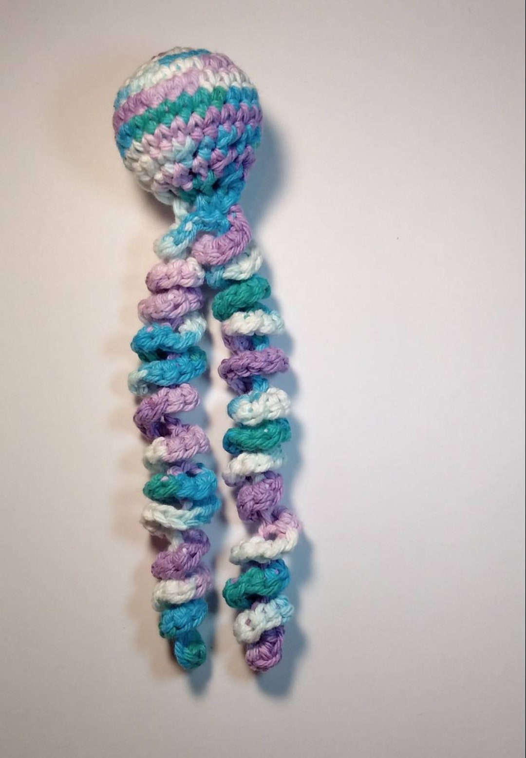 Cute Handsmade Crochet Rattle Cat Toy - Etsy