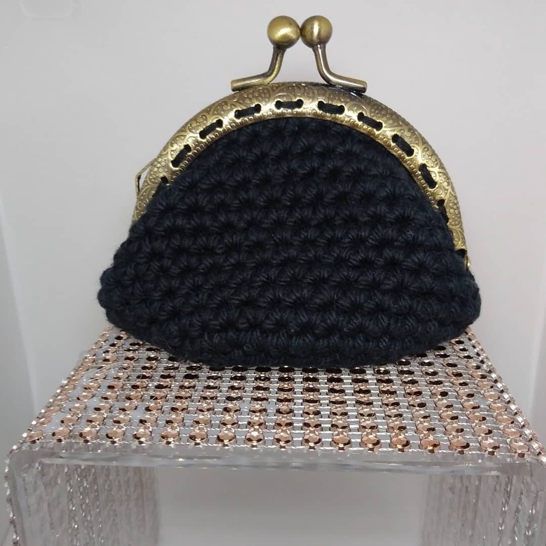 Beautiful Handmade Crochet Change Purse - Etsy