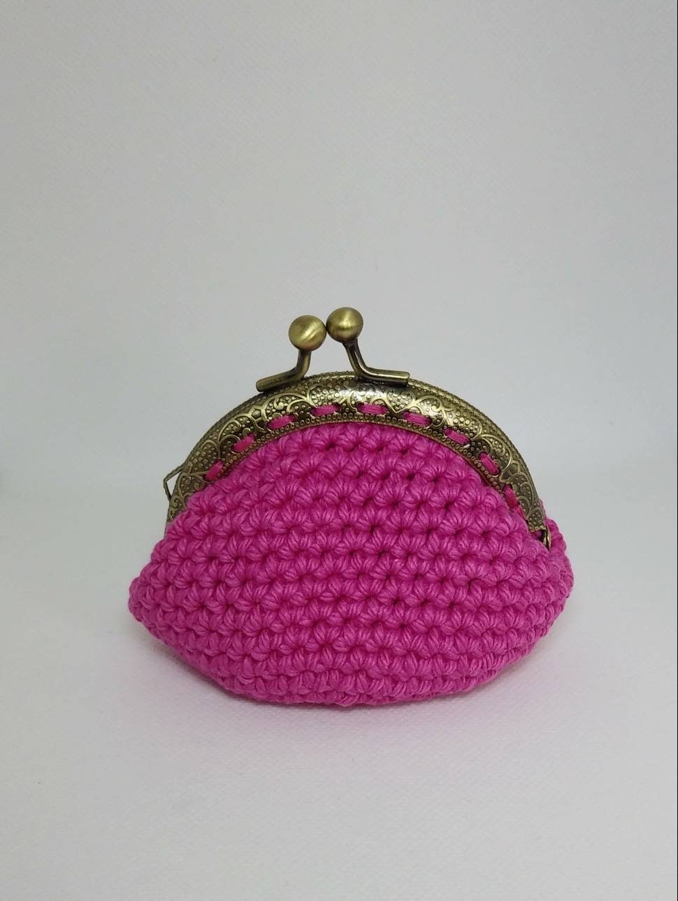 Beautiful Handmade Crochet Change Purse - Etsy