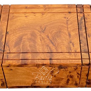 Moroccan Thuya Wood Puzzle Box - Etsy