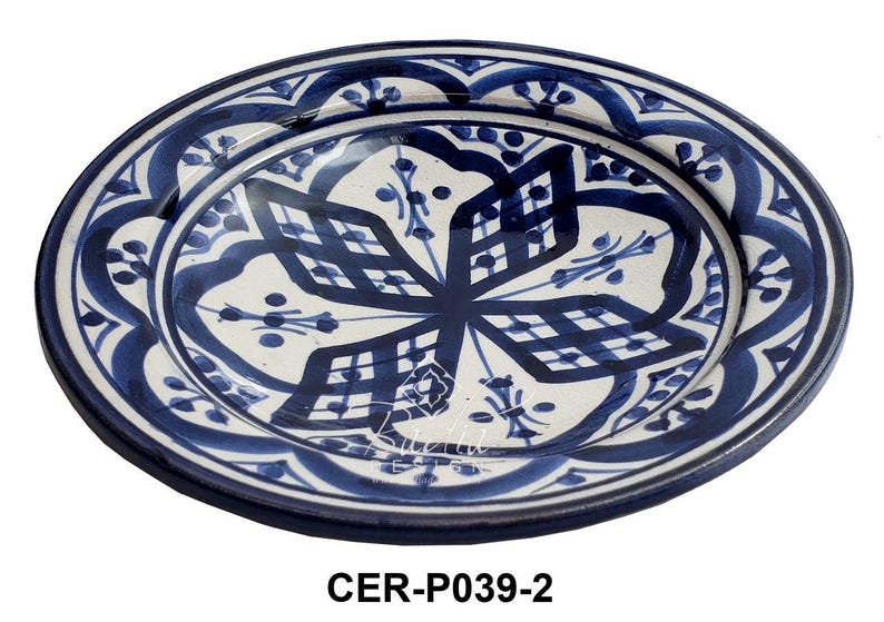 Small Hand Painted Ceramic Plates - Etsy