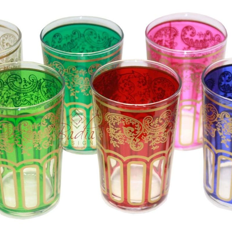 Moroccan Glasses - Etsy