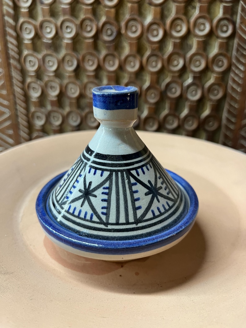 Decorative Moroccan Ceramic Tajine - Etsy