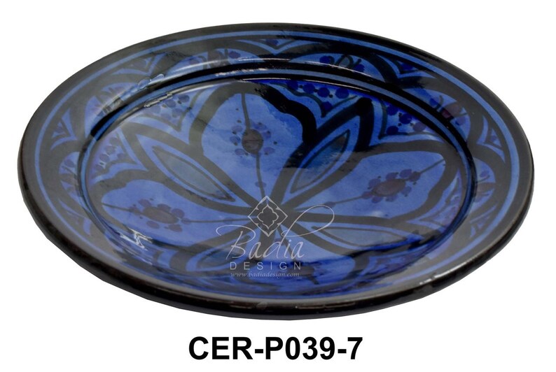 Small Hand Painted Ceramic Plates - Etsy