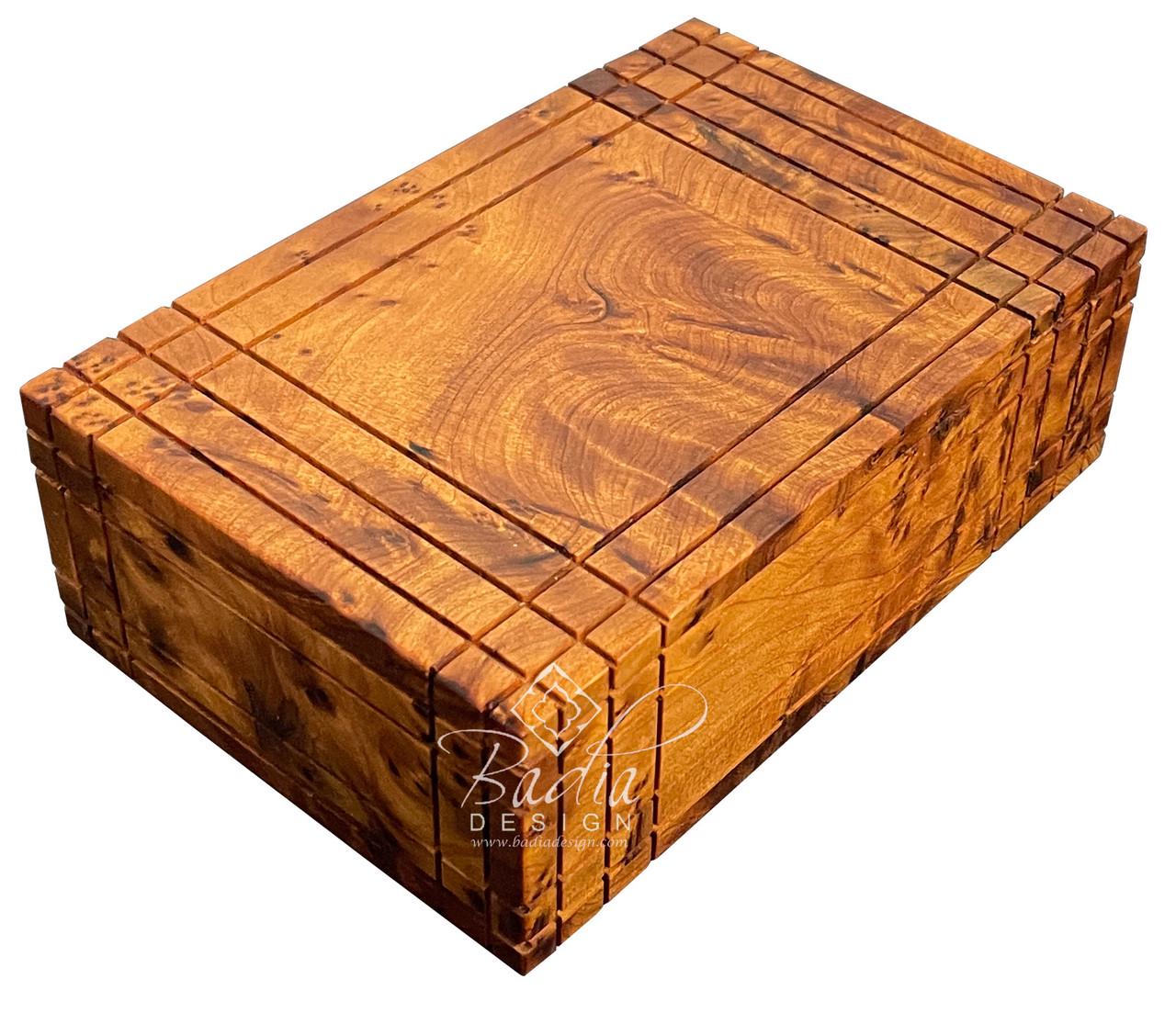 Moroccan Thuya Wood Puzzle Box - Etsy