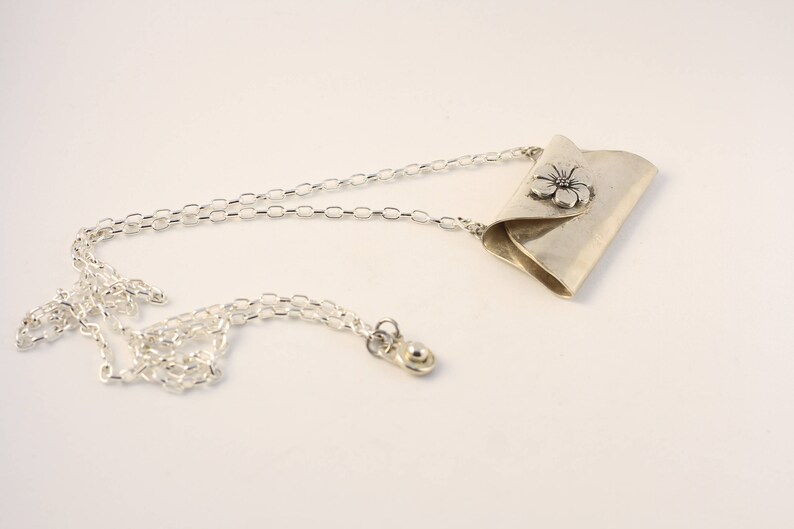 Vintage Silverware Spoon Bowl Pendant Necklace - Etsy